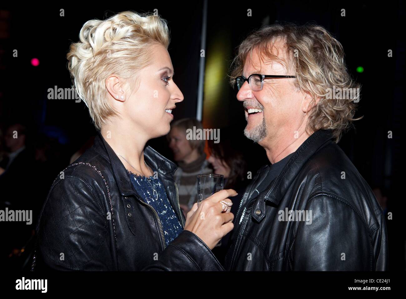 Verena Kerth and Martin Krug at Guido Maria Kretschmer fashion show at ...