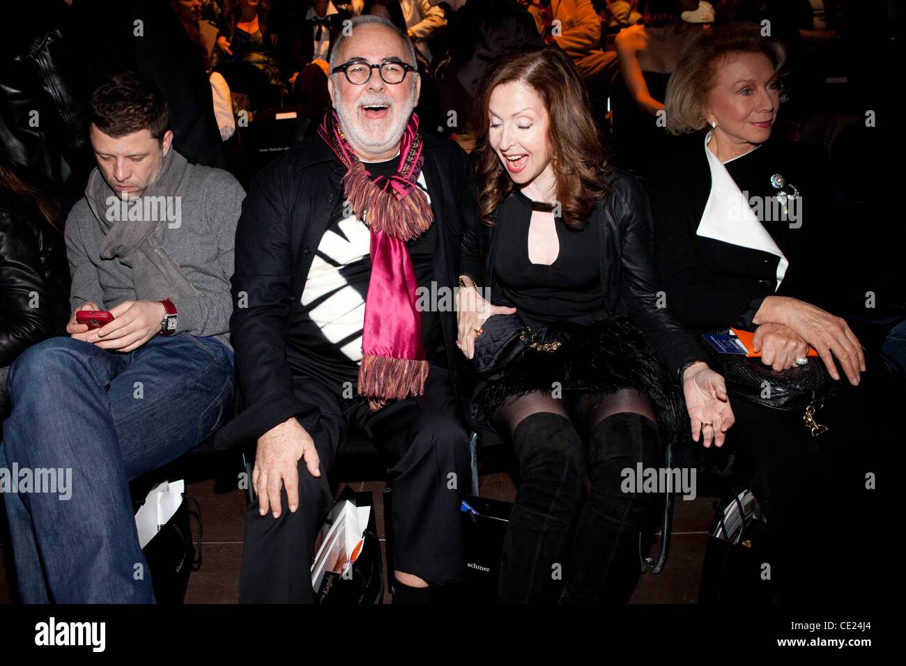 Guest, Udo Walz and Vicky Leandros at Guido Maria Kretschmer fashion ...