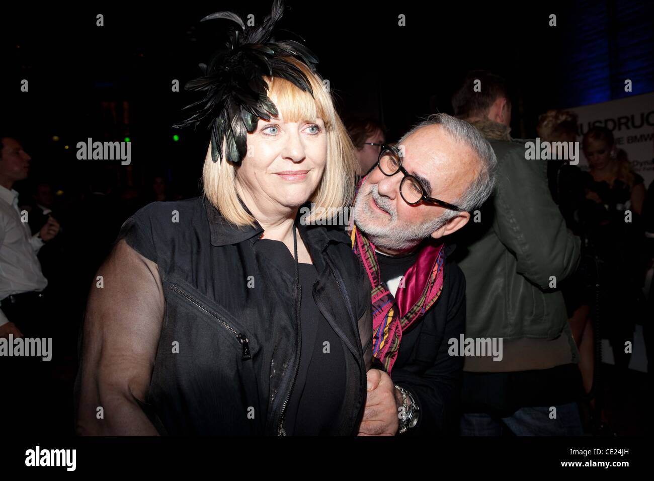 Patricia Riekel and Udo Walz at Guido Maria Kretschmer fashion show at ...