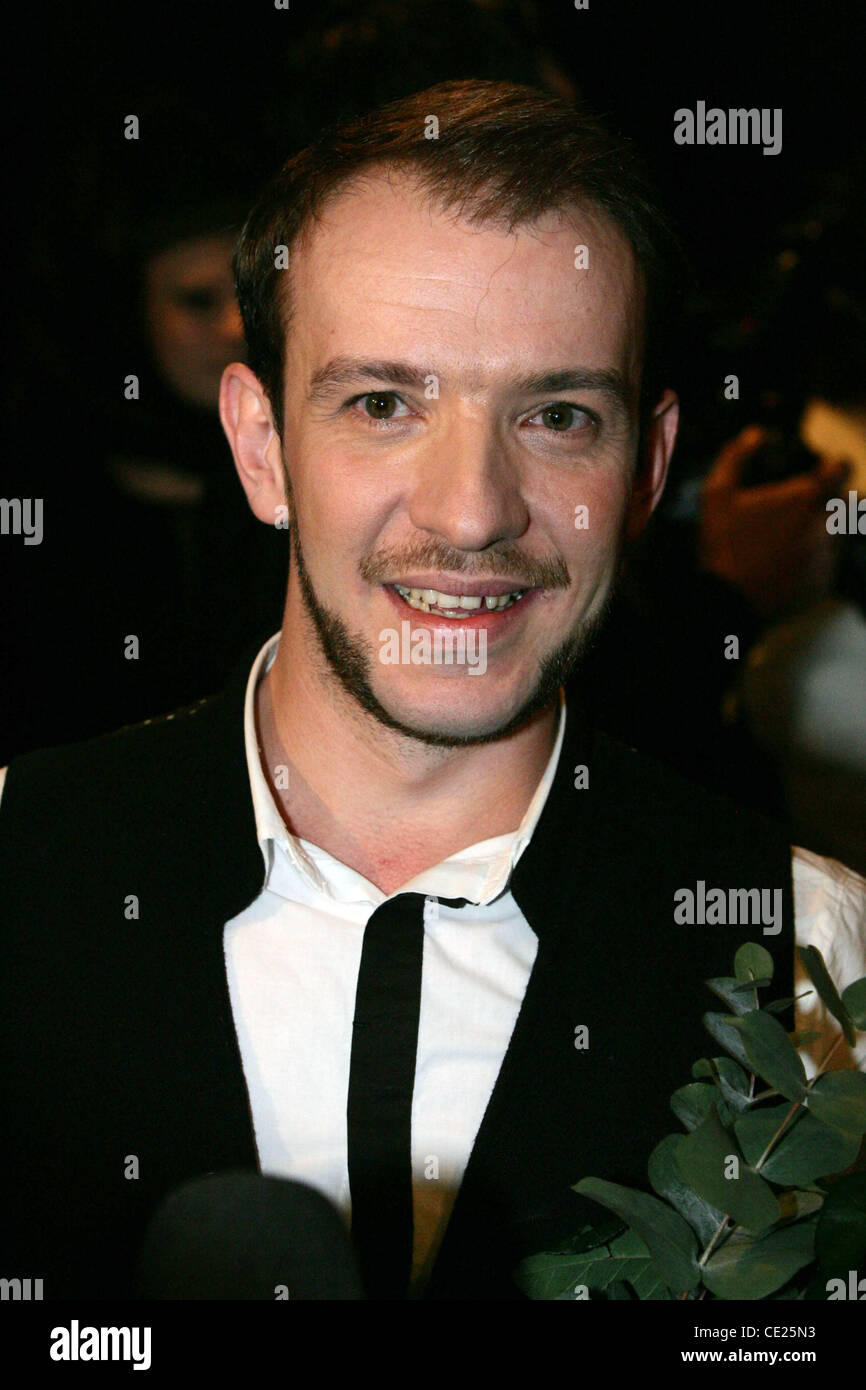 Designer Stephan Pelger - Stephan Pelger fashion show backstage at ...