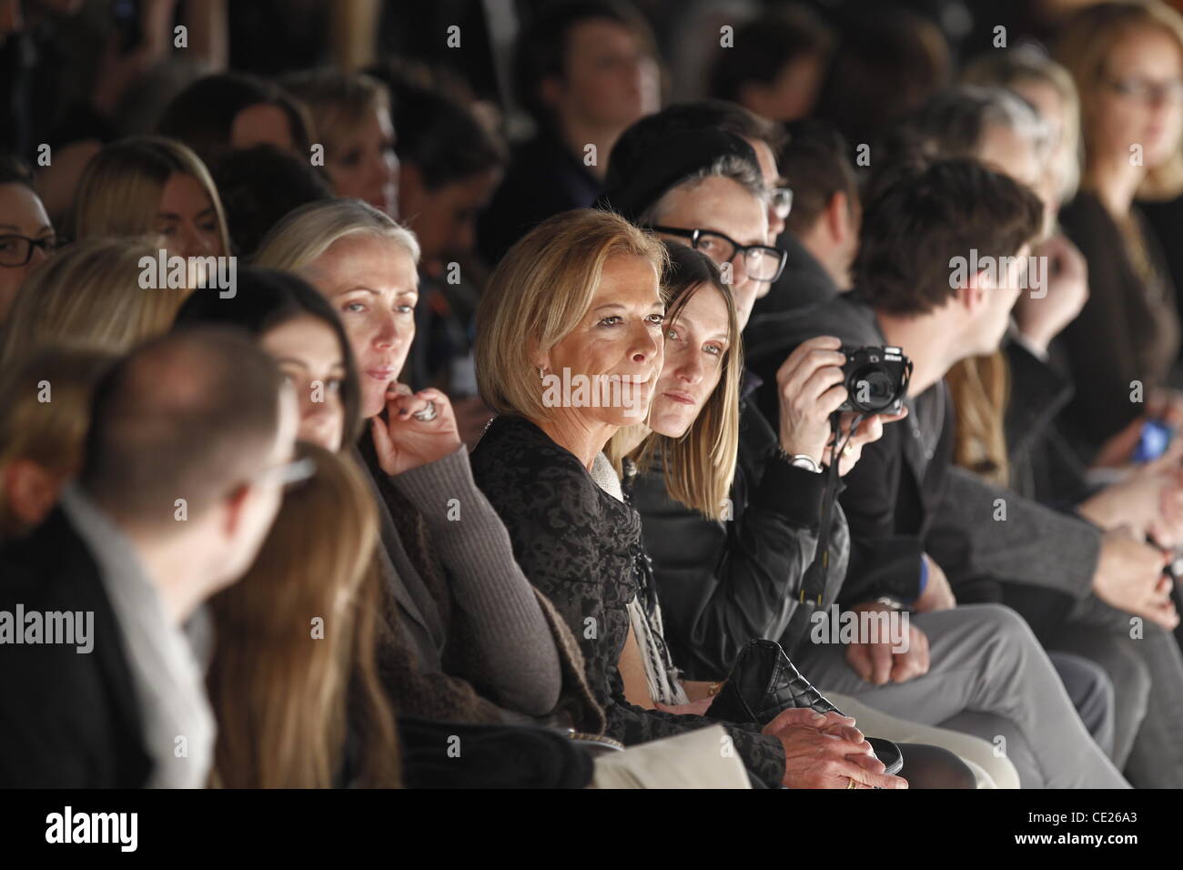 Christiane Arp, Annette Weber - Front Row - Laurel fashion show at ...