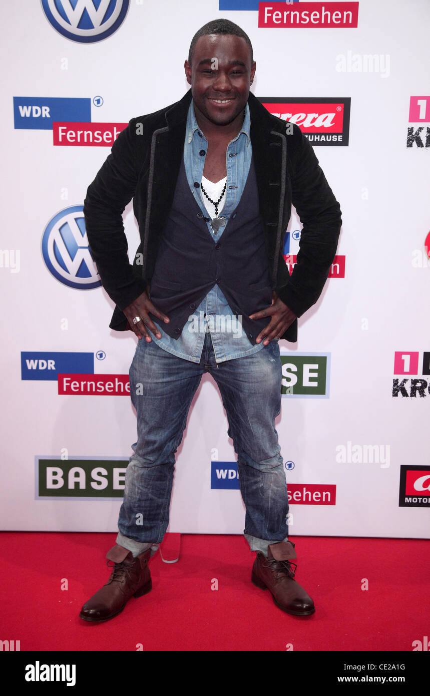 Nelson Mueller at the Eins Live Krone awards at Jahrhunderthalle ...