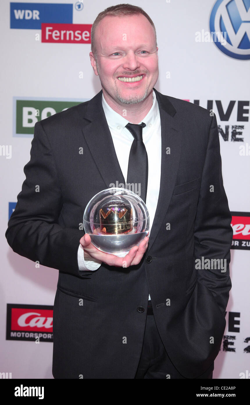 Stefan Raab at the Eins Live Krone awards at Jahrhunderthalle - Press ...