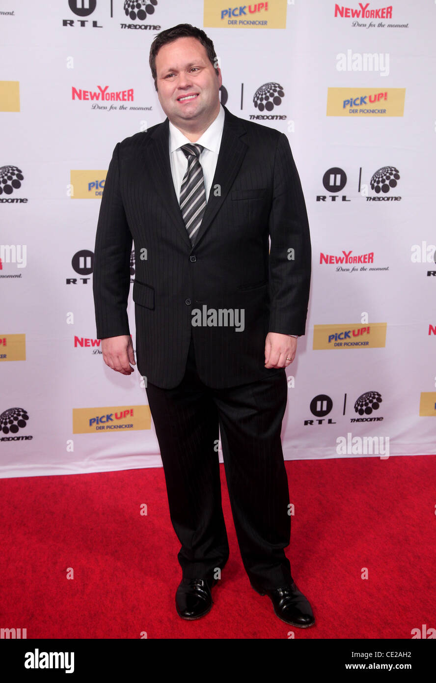 Paul Potts at The Dome 56 at ISS Dome arena - red carpet arrivals ...