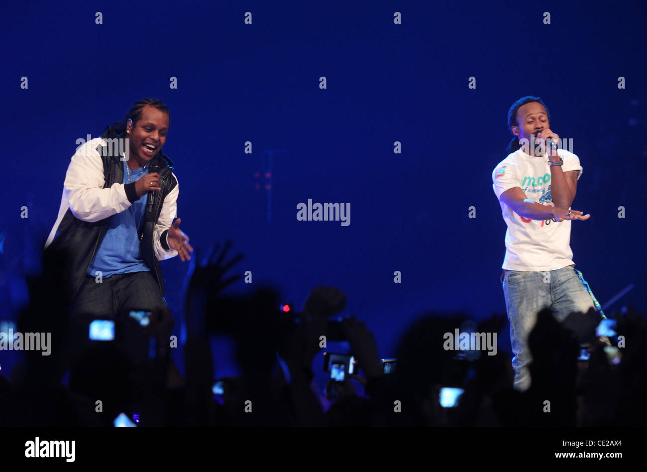 Madcon at The Dome 56 at ISS Dome arena - show. Duesseldorf, Germany ...