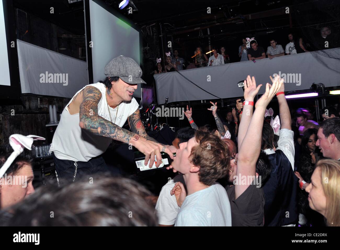 Tommy Lee At Virgins 10th Birthday Party At Metro Sydney Australia
