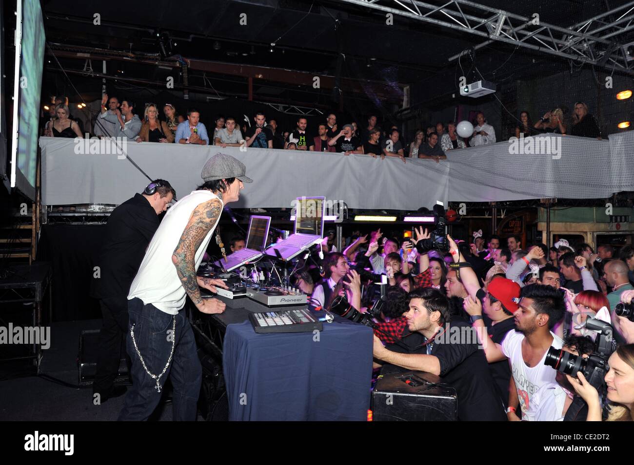 Tommy Lee At Virgins 10th Birthday Party At Metro Sydney Australia