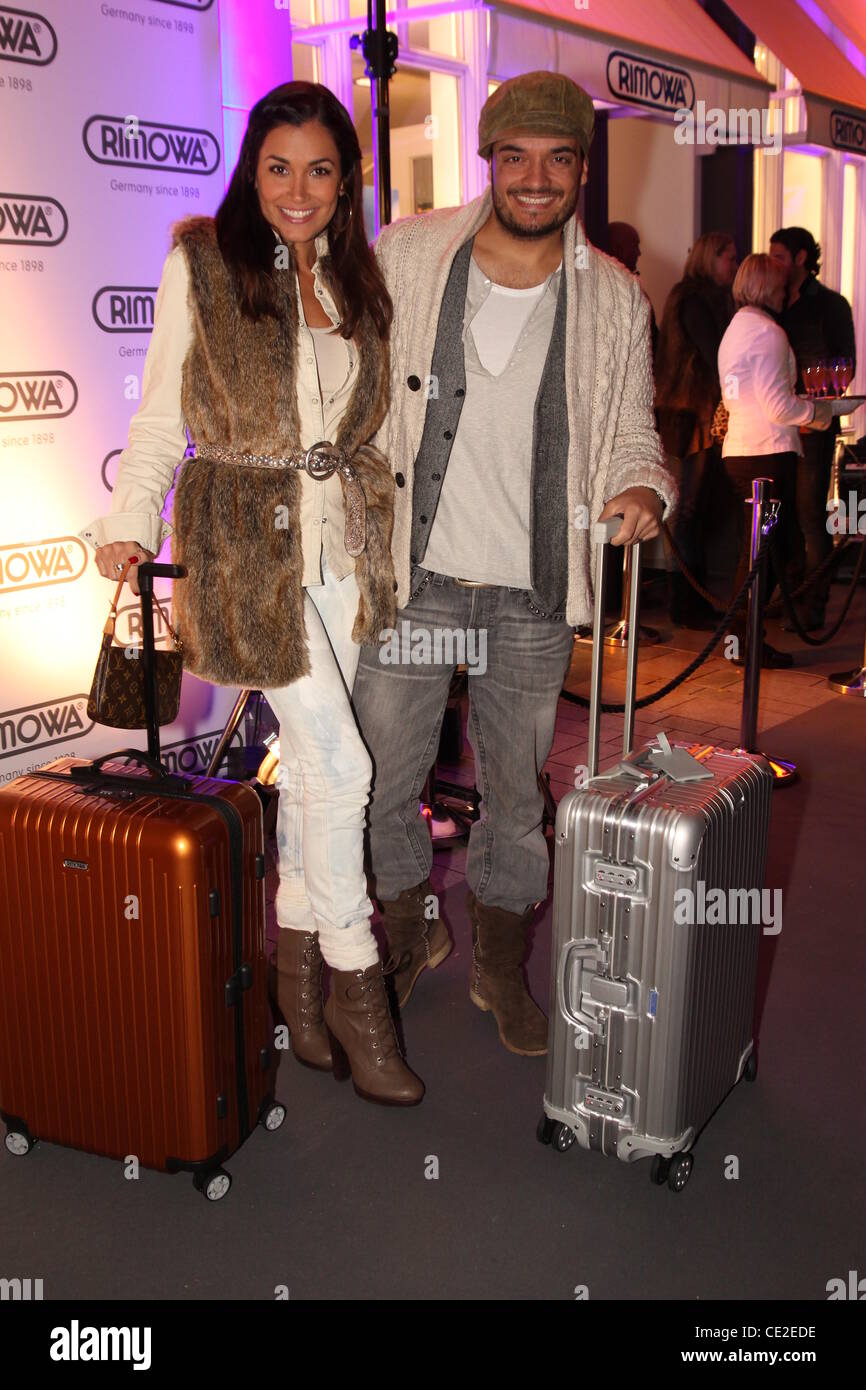 Jana Ina Zarella, Giovanni Zarella at the grand opening of the Rimowa ...