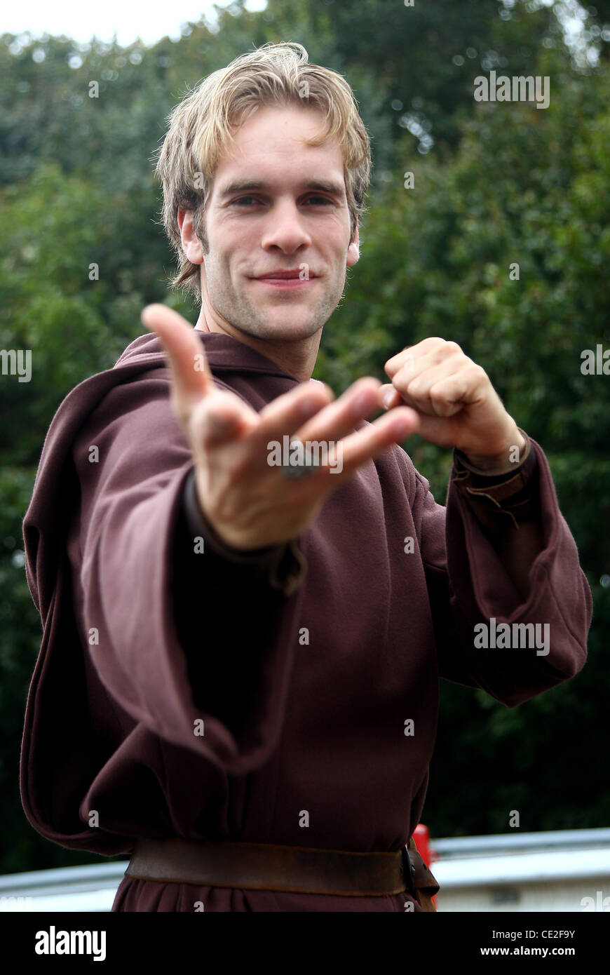 Mathis Landwehr at a photocall for German RTL TV series "Lasko - Die ...