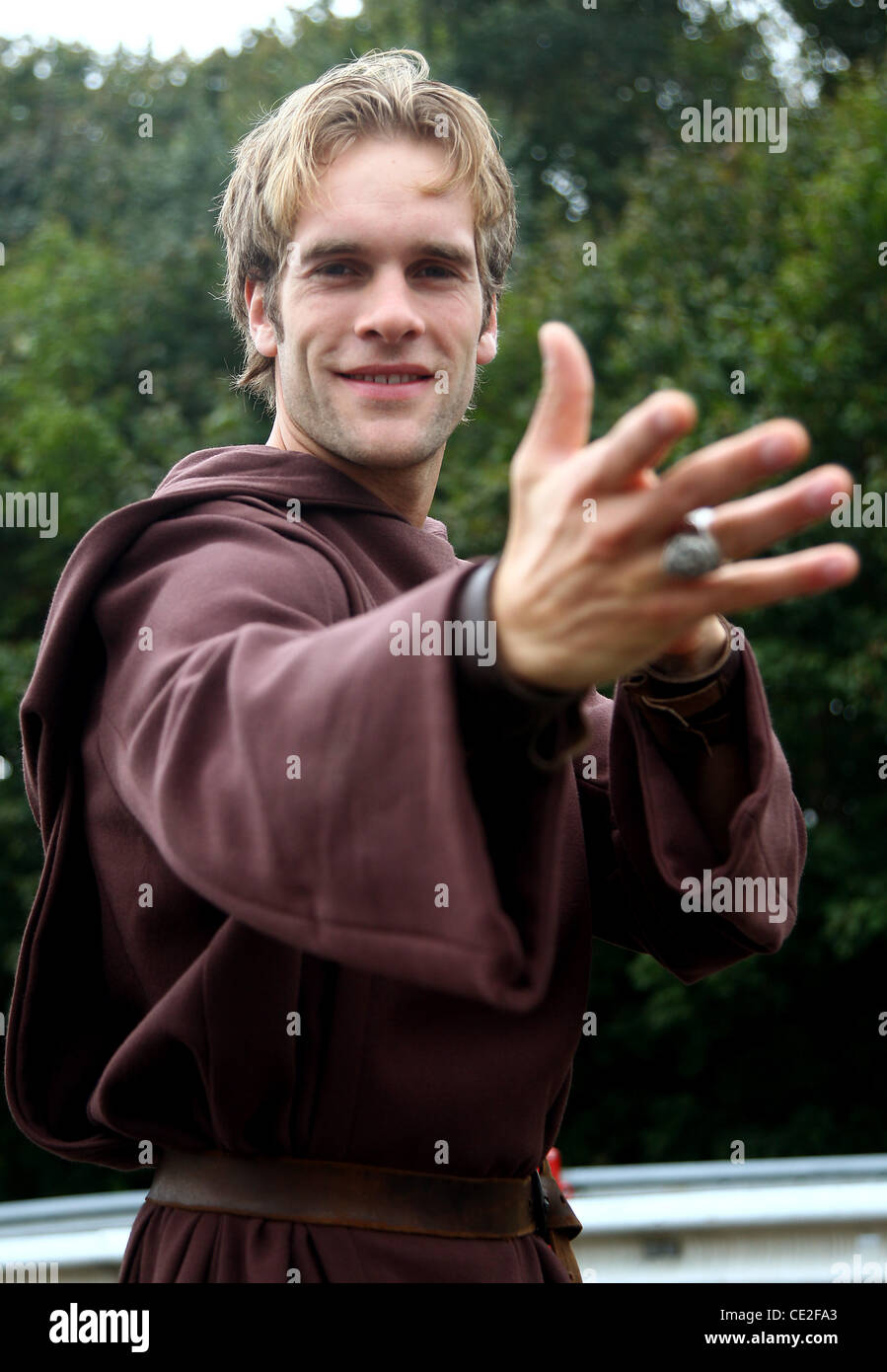 Mathis Landwehr at a photocall for German RTL TV series "Lasko - Die ...