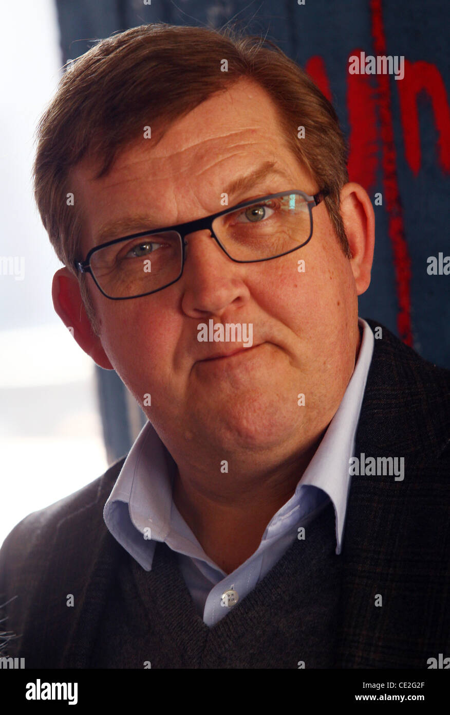 Dietmar Baer on the set of German WDR TV movie "Kehrtwende" at ...