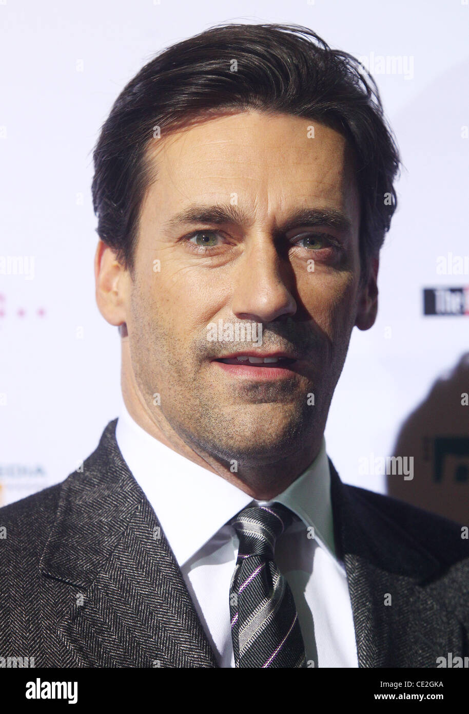 Jon Hamm at a screening of "Mad Men" at Koelner Cinedom movie theatre ...