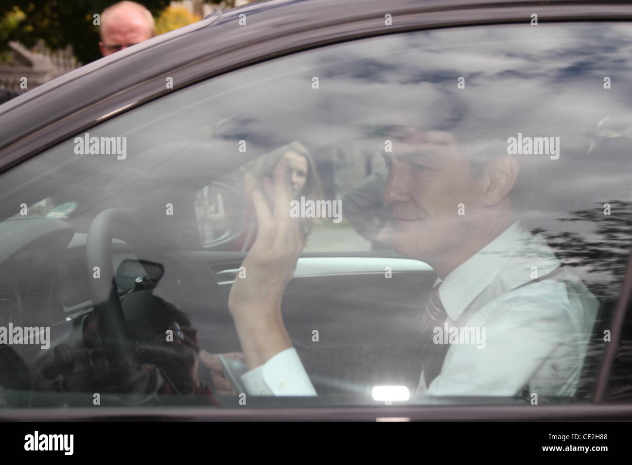Comedian Matze Knop arriving for Oliver Pocher's wedding at Bensberg ...
