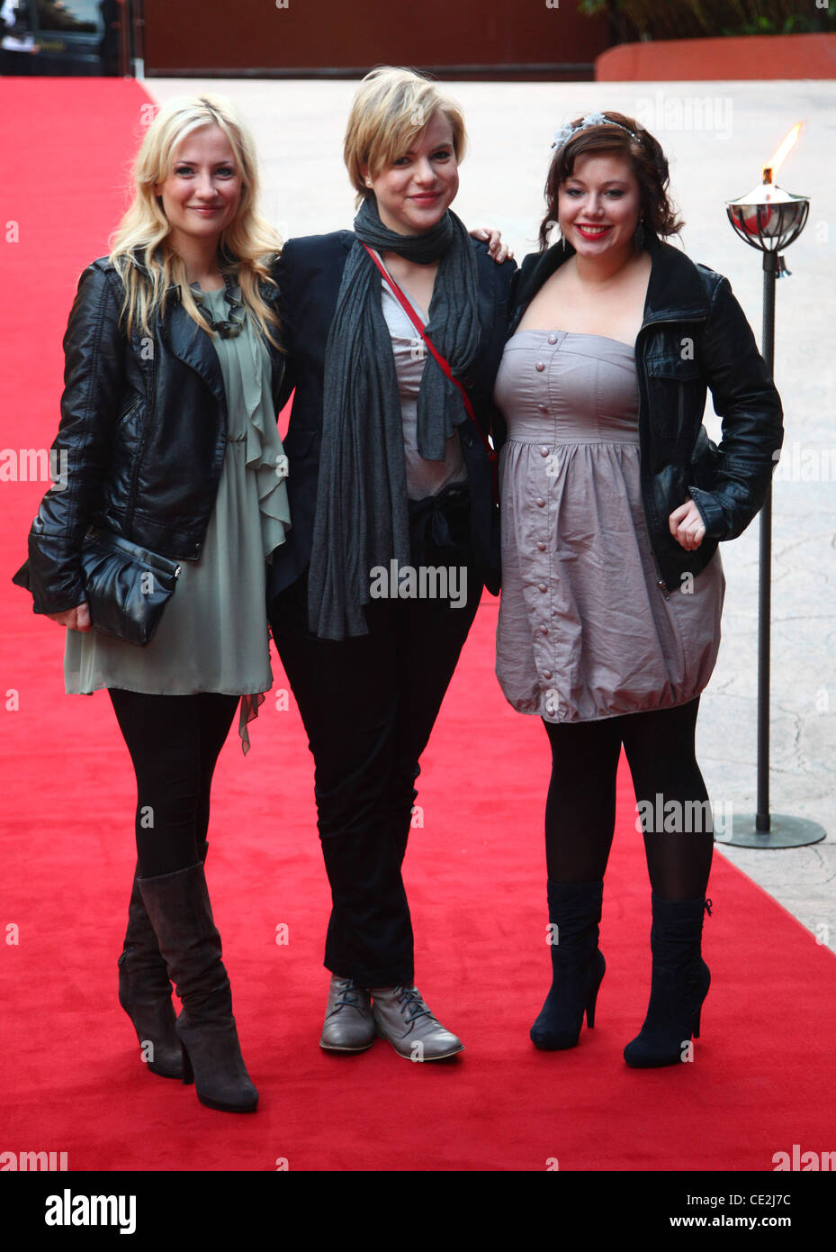 Ania Niedieck, Julia, Julia Augustin at the premiere of "Fantissima ...