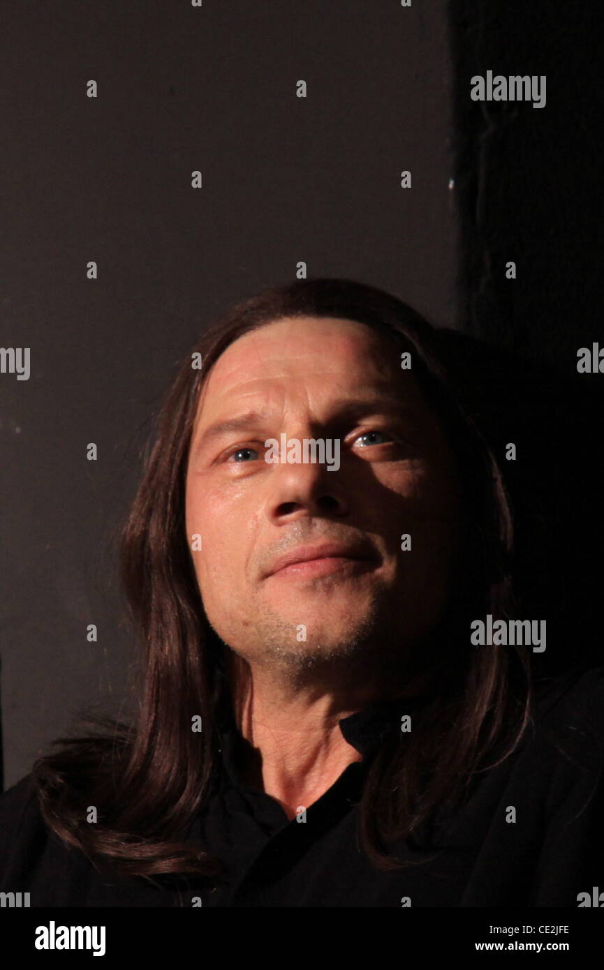 Richy Mueller rehearsing for 'Cyrano de Bergerac' at Schlossparktheater ...