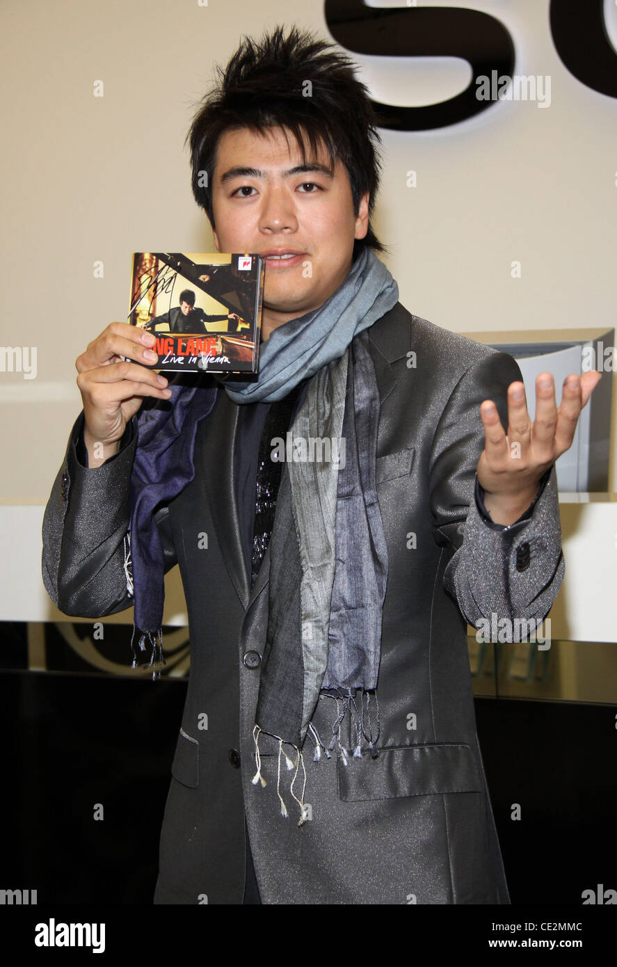 Lang Lang at a photocall ahead of the world premiere of his 3D movie ...