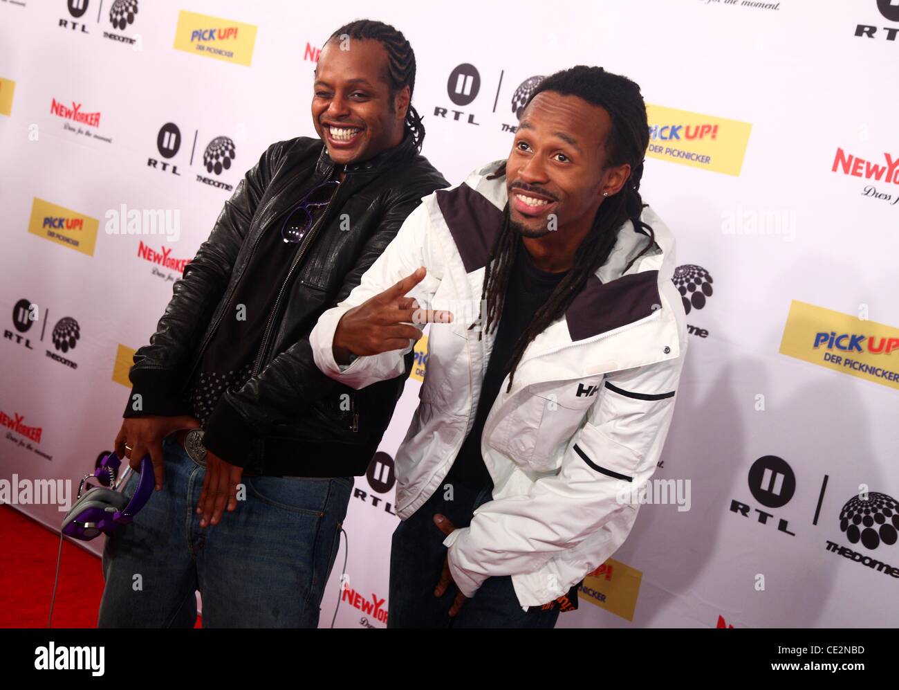 Madcon at The Dome 55 music show at TUI-Arena - red carpet arrivals ...