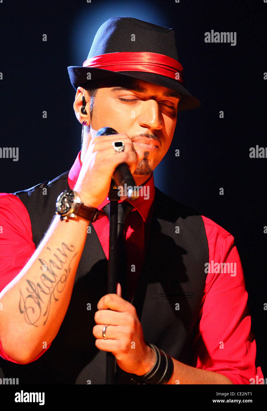 Mehrzad Marashi performing live at The Dome 55 music show at TUI-Arena ...