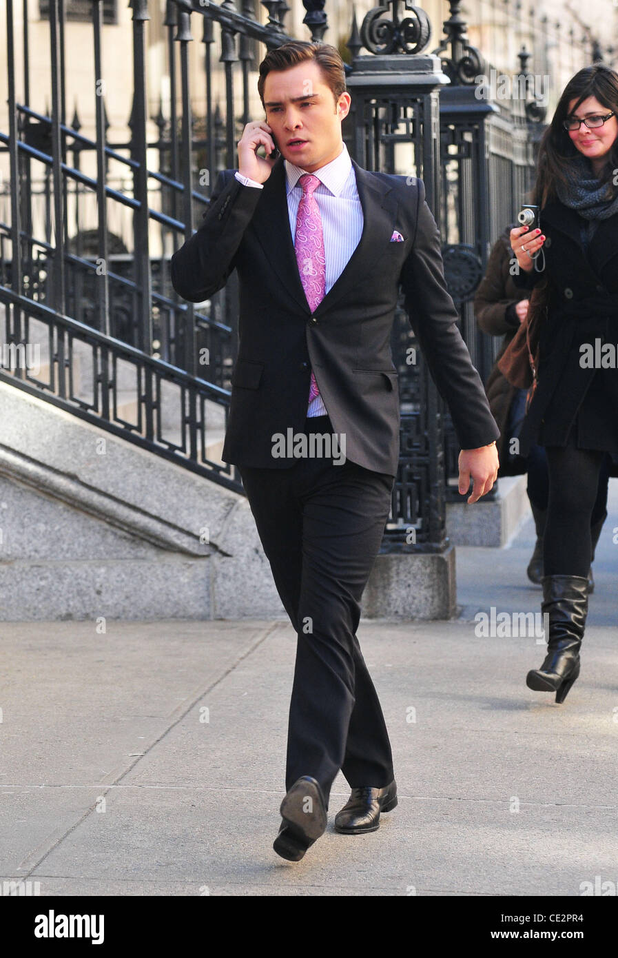 Ed Westwick Gossip Girl Suits