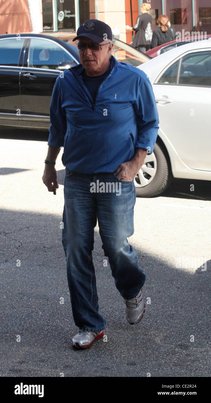 James Caan arriving at a medical building in Beverly Hills. Los Angeles ...