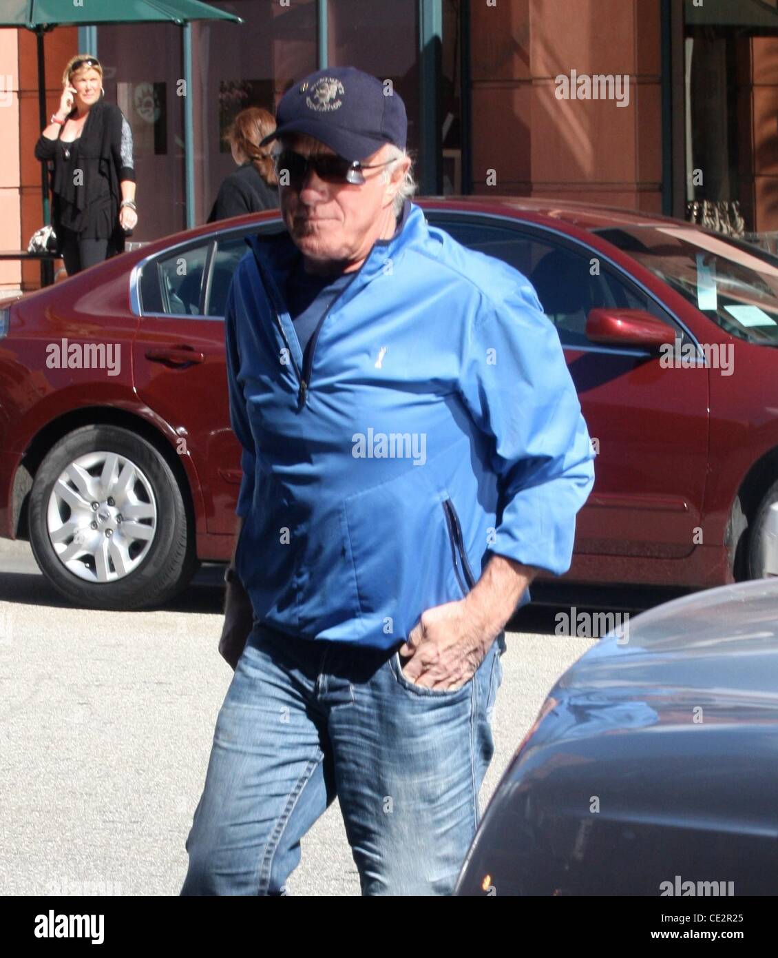 James Caan arriving at a medical building in Beverly Hills. Los Angeles ...