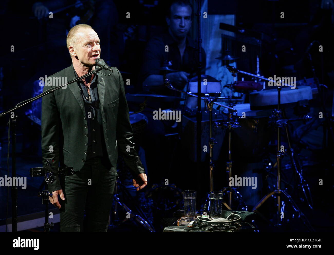 Sting performs live on stage at the Sydney Opera House. Sydney ...
