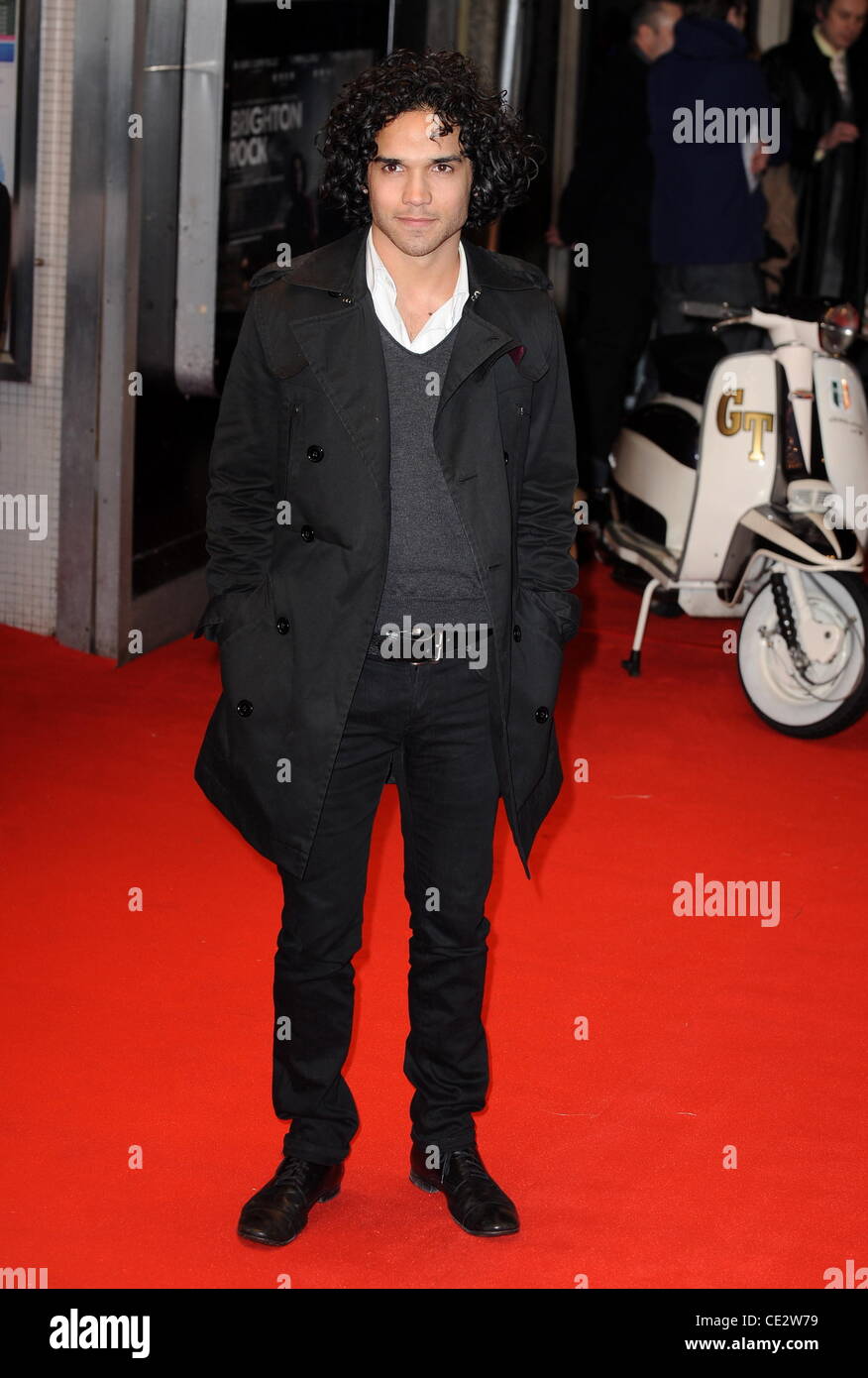 Reece Ritchie Brighton Rock - UK film premiere held at the Odeon West ...