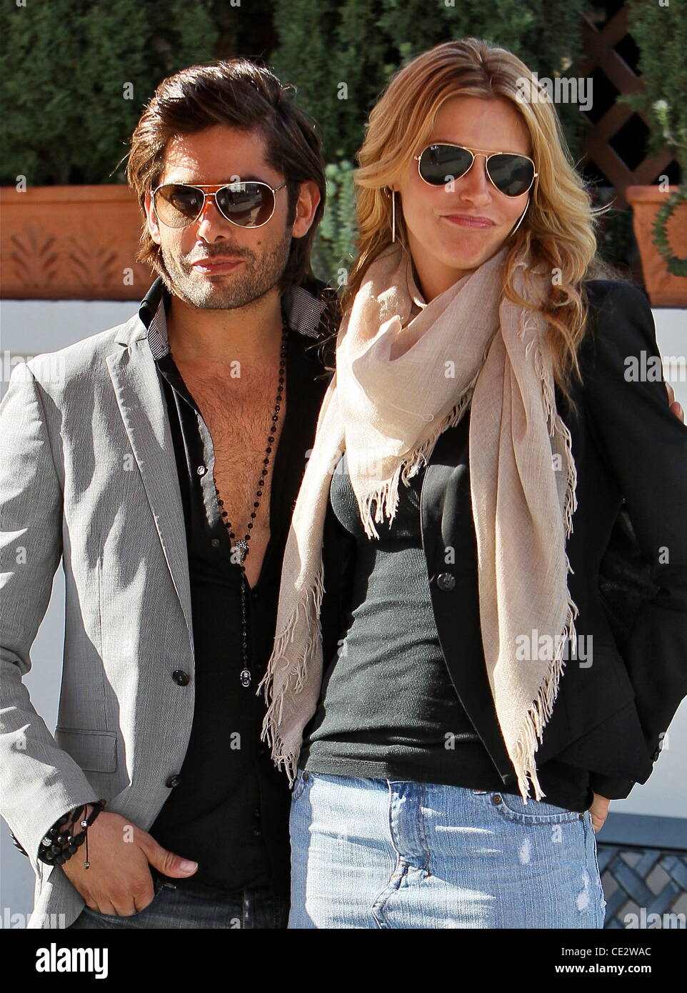 Brandi Glanville and Cedric Martinez are seen together in Beverly Hills ...