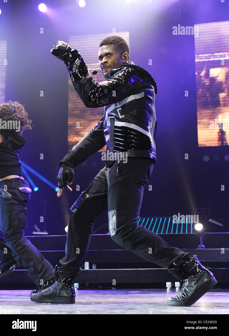 Usher performing live in concert at The O2 Arena London, England - 02. ...