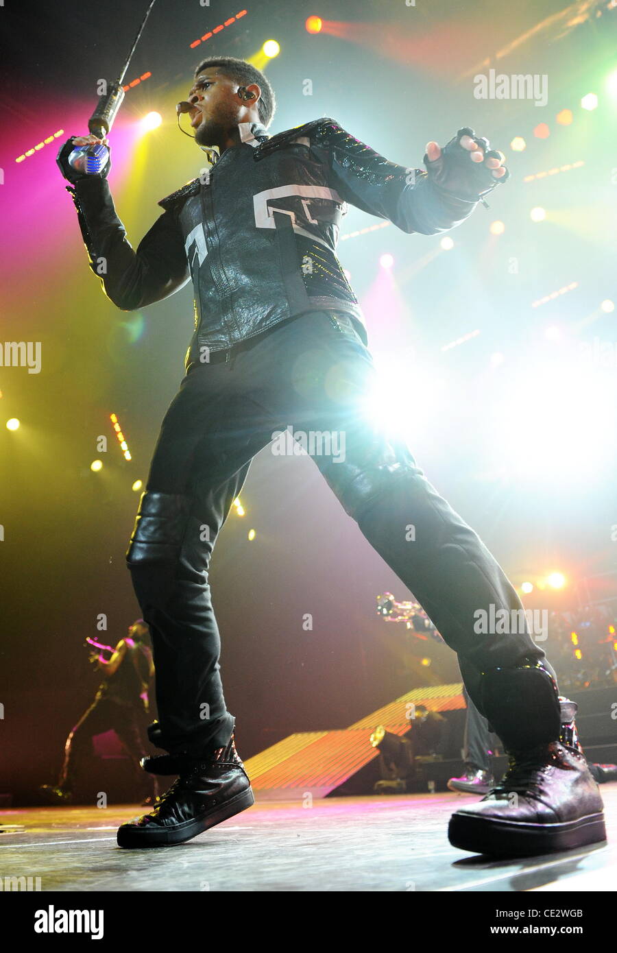 Usher performing live in concert at The O2 Arena London, England - 02. ...