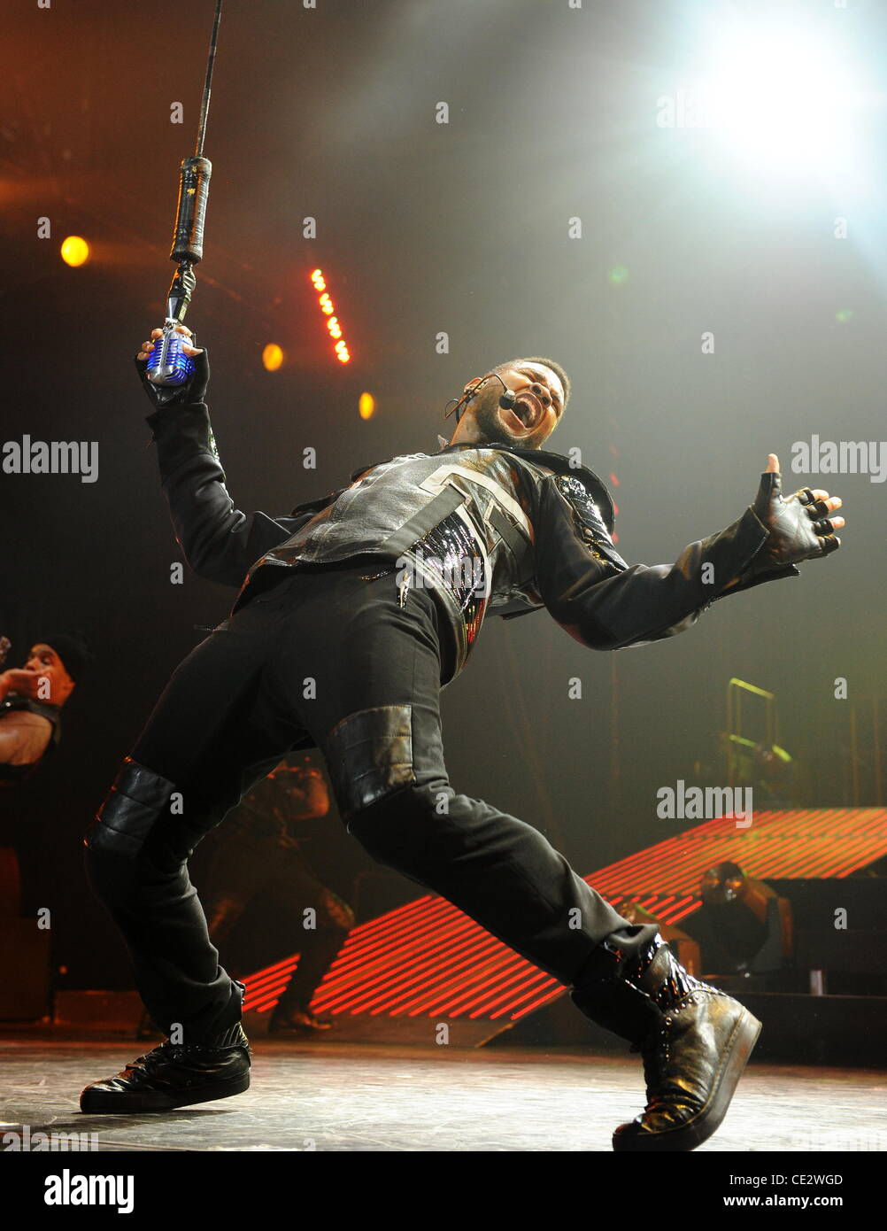 Usher performing live in concert at The O2 Arena London, England - 02. ...