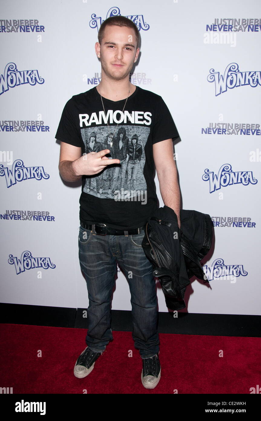 Jarrett Evans The New York Premiere of 'Justin Bieber: Never Say Never ...