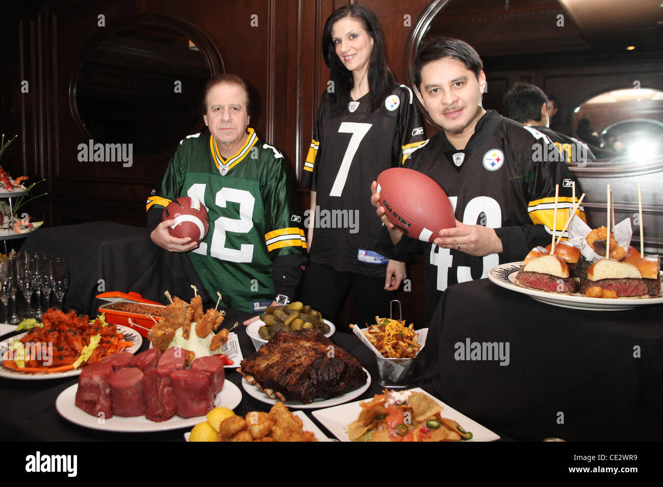Owner Marc Sherry, waitress Shauna Tuso and chef Oscar Martinez pose ...