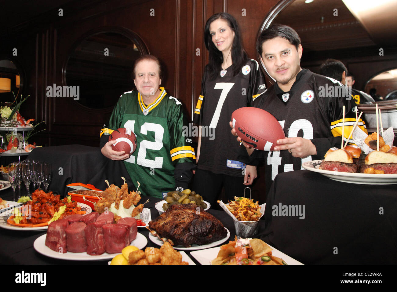 Owner Marc Sherry, waitress Shauna Tuso and chef Oscar Martinez pose ...