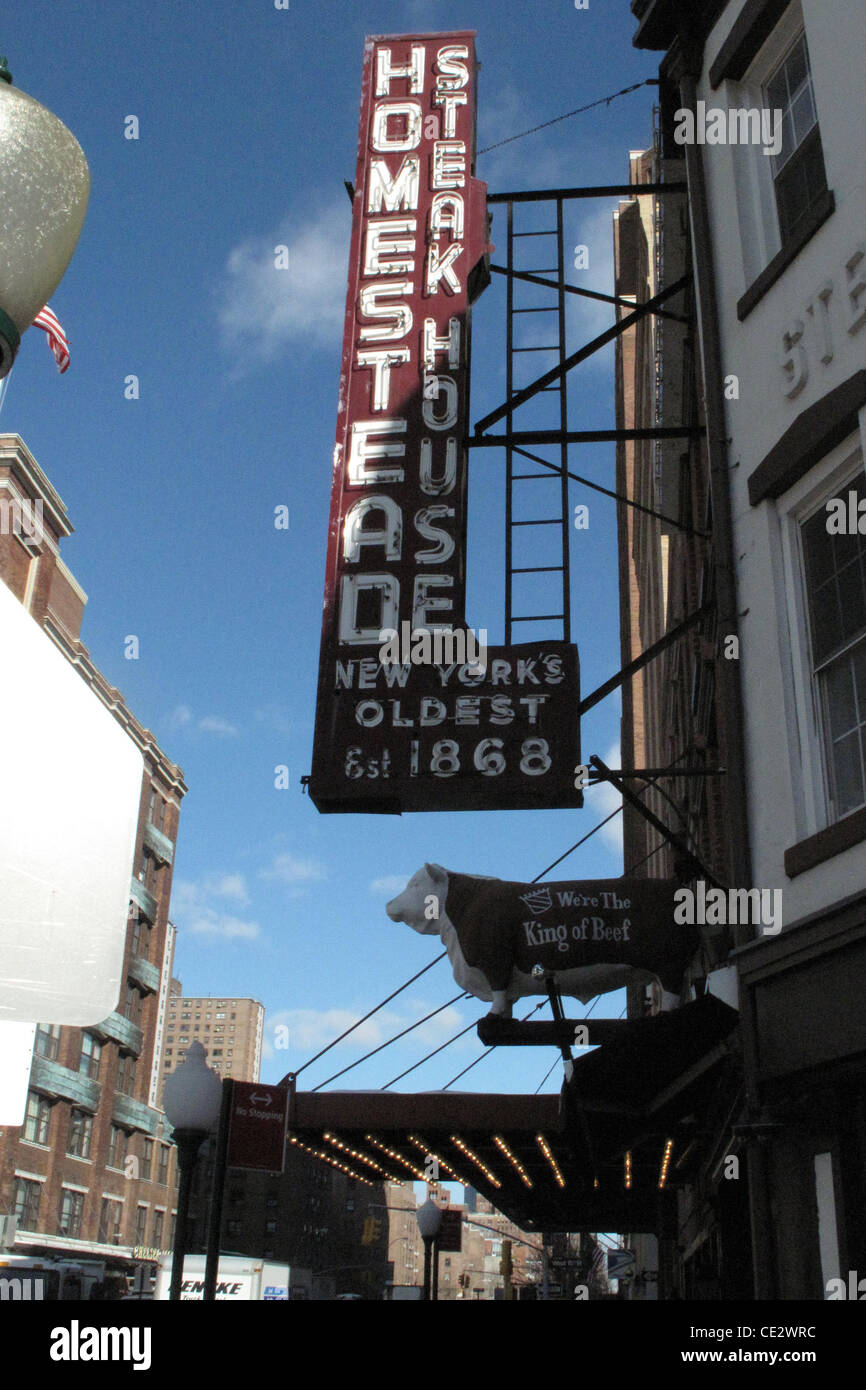 Old homestead steakhouse hi-res stock photography and images - Alamy