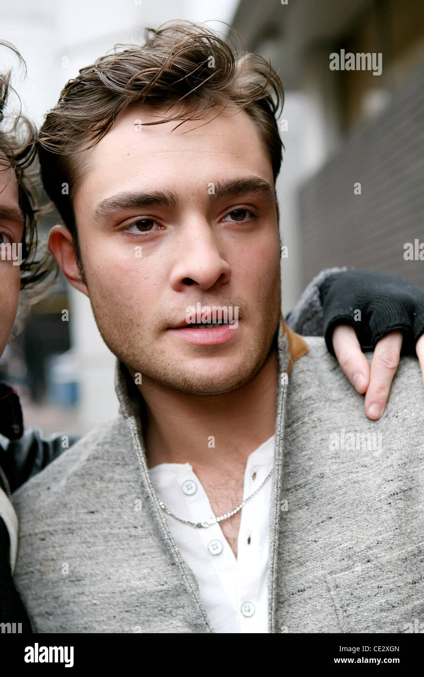 Ed Westwick 'Gossip Girl' star outside the ITV studios London, England ...