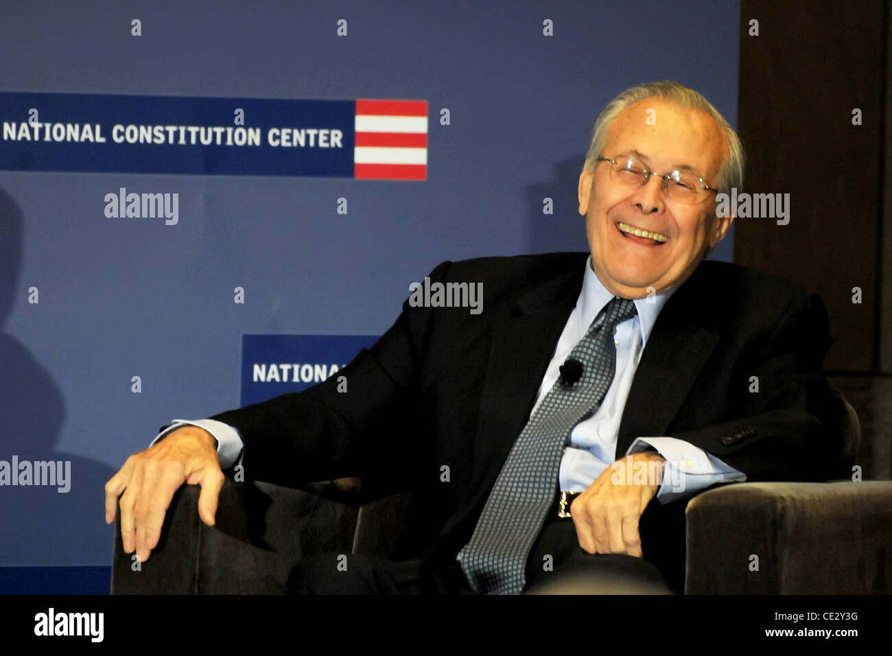 Donald Rumsfeld 21st United States Secretary of Defense promotes his ...