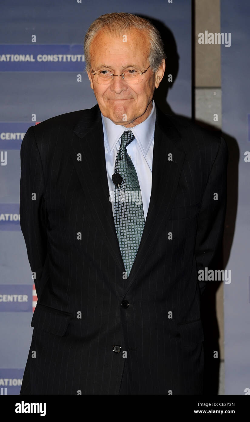 Donald Rumsfeld 21st United States Secretary of Defense promotes his ...