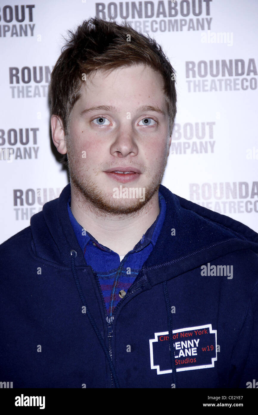 Josh Caras meet and greet with the cast of the Off-Broadway production ...