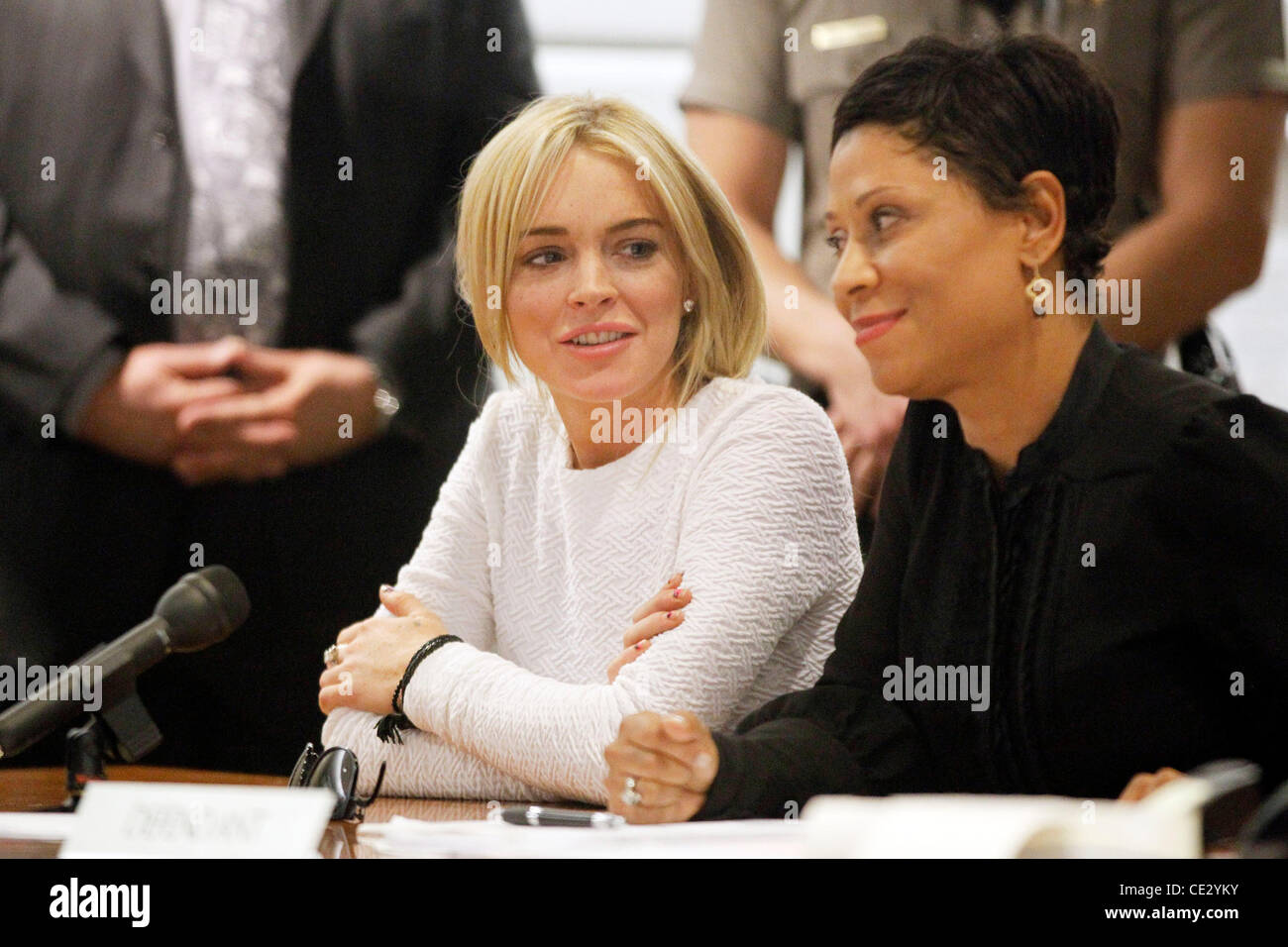 Shawn chapman holley and lindsay lohan hi-res stock photography and ...