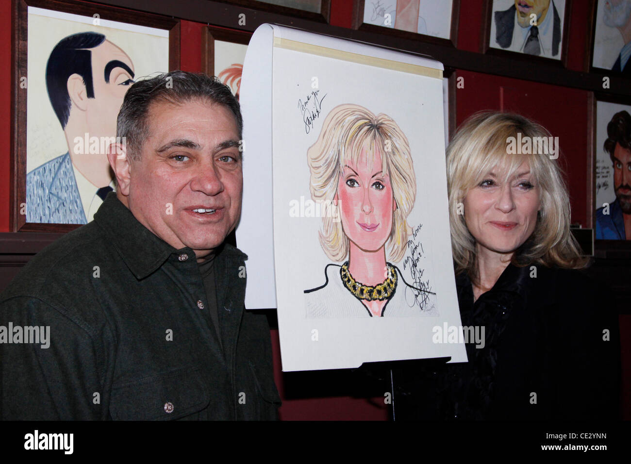 Dan Lauria and Judith Light Unveiling of Judith Light's Sardi's ...