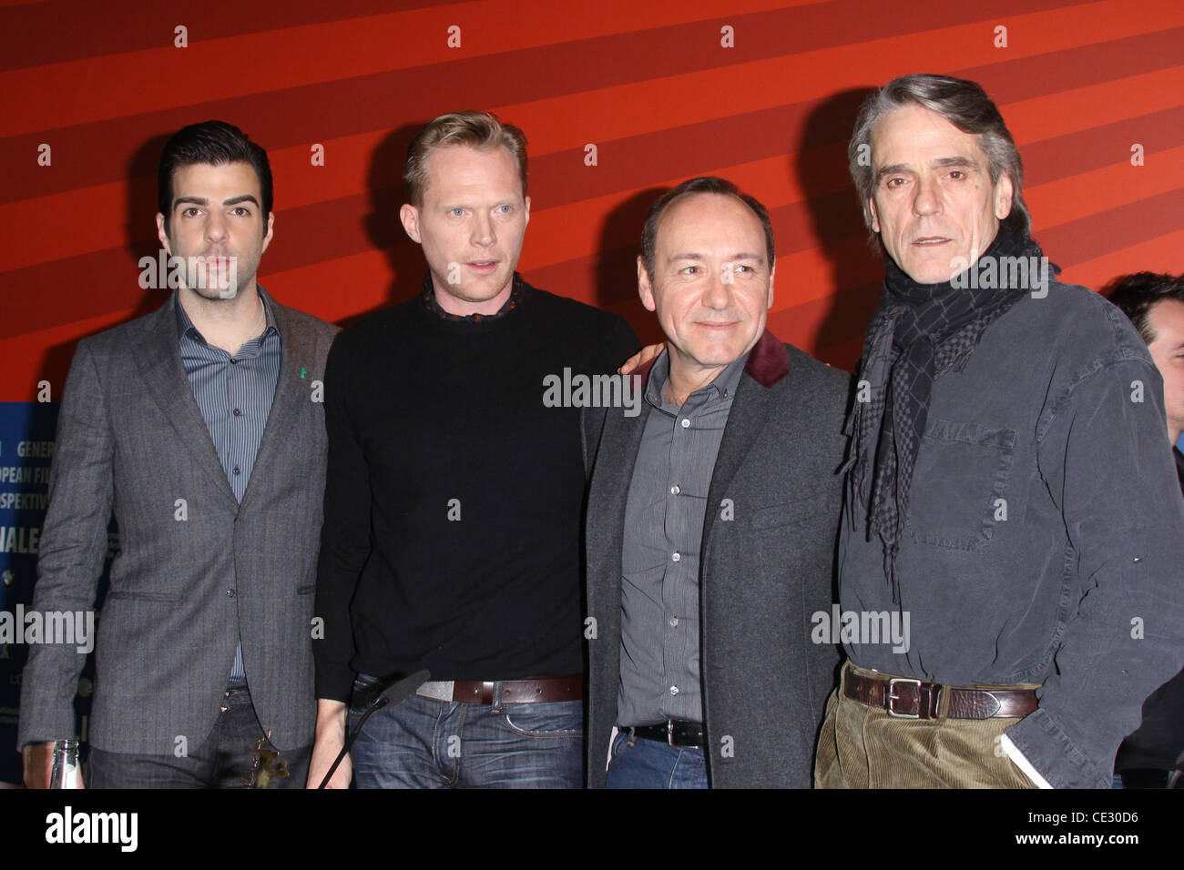 Zachary Quinto, Paul Bettany, Kevin Spacey and Jeremy Irons 61st Berlin ...