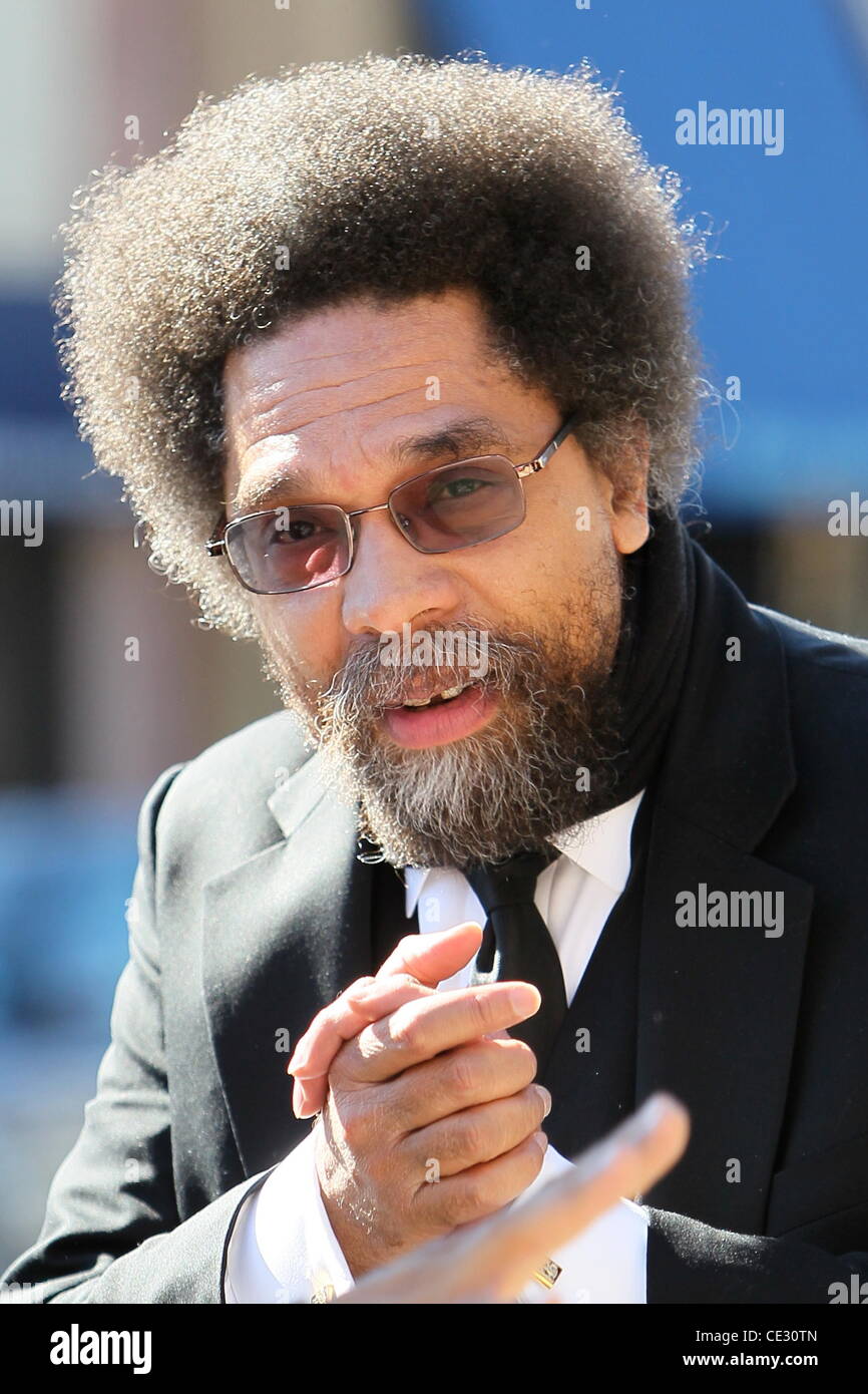 Cornelius West leaving Toast Bakery Cafe in West Hollywood. Los Angeles ...