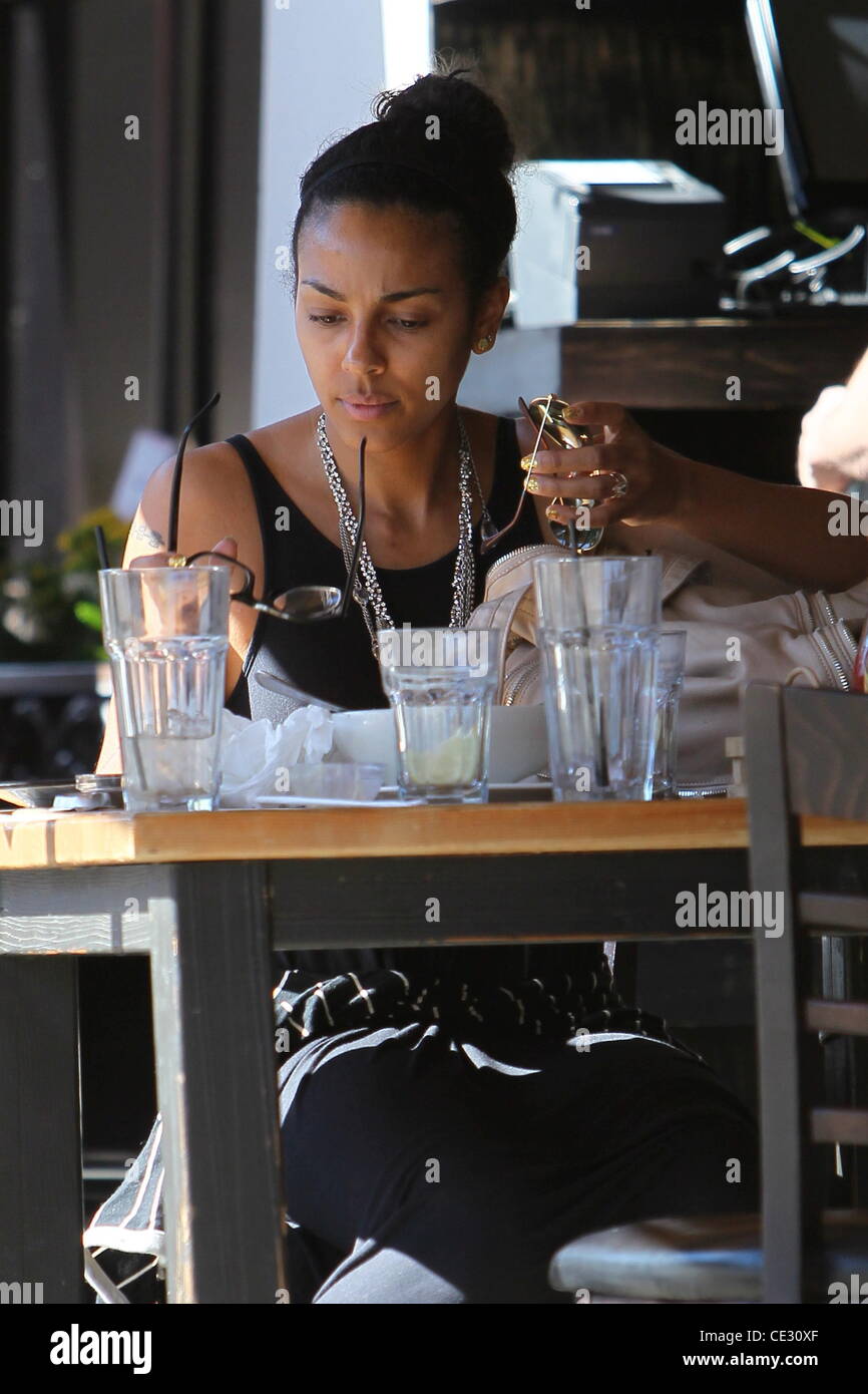 Marsha Thompson eating at Toast Bakery Cafe in West Hollywood. Los ...