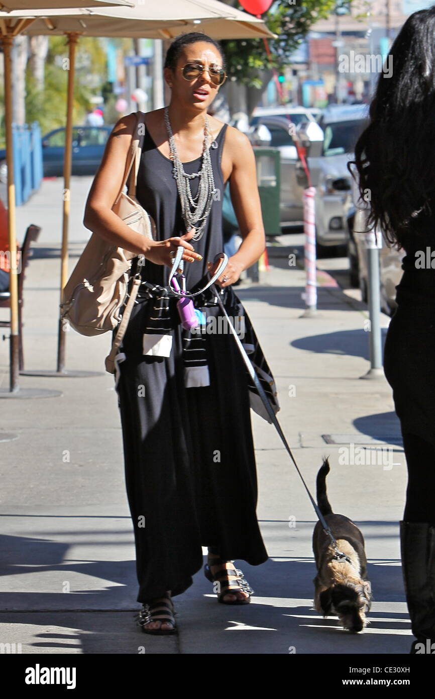 Marsha Thompson eating at Toast Bakery Cafe in West Hollywood. Los ...