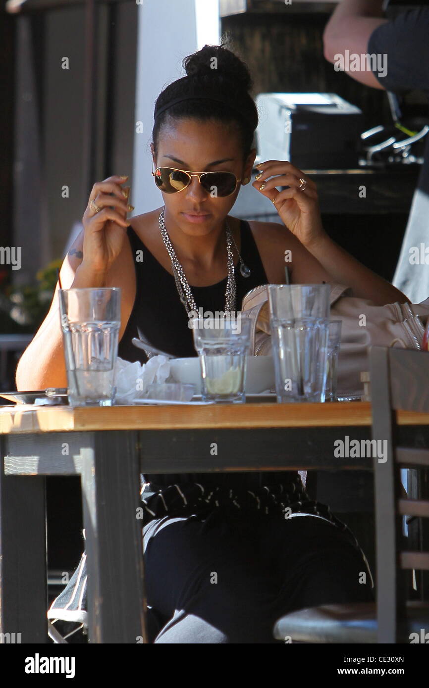 Marsha Thompson eating at Toast Bakery Cafe in West Hollywood. Los ...