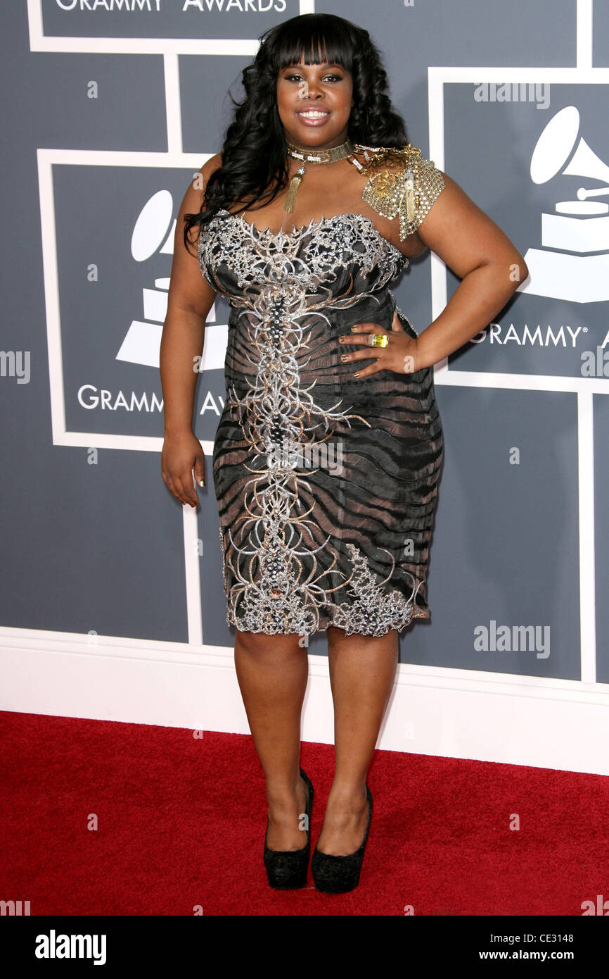 Amber Riley The 53rd Annual GRAMMY Awards at the Staples Center - Red ...
