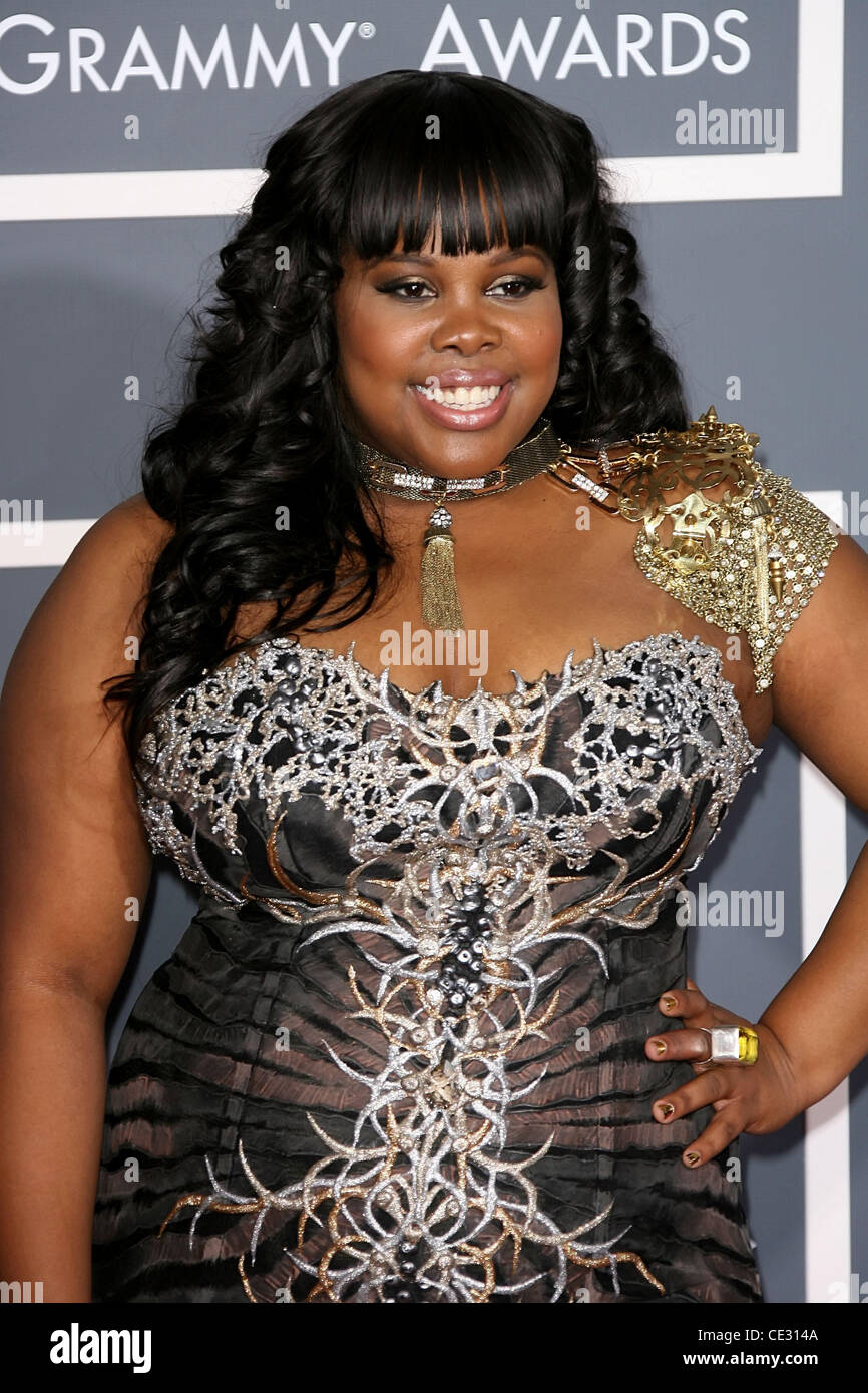 Amber Riley The 53rd Annual GRAMMY Awards at the Staples Center - Red ...