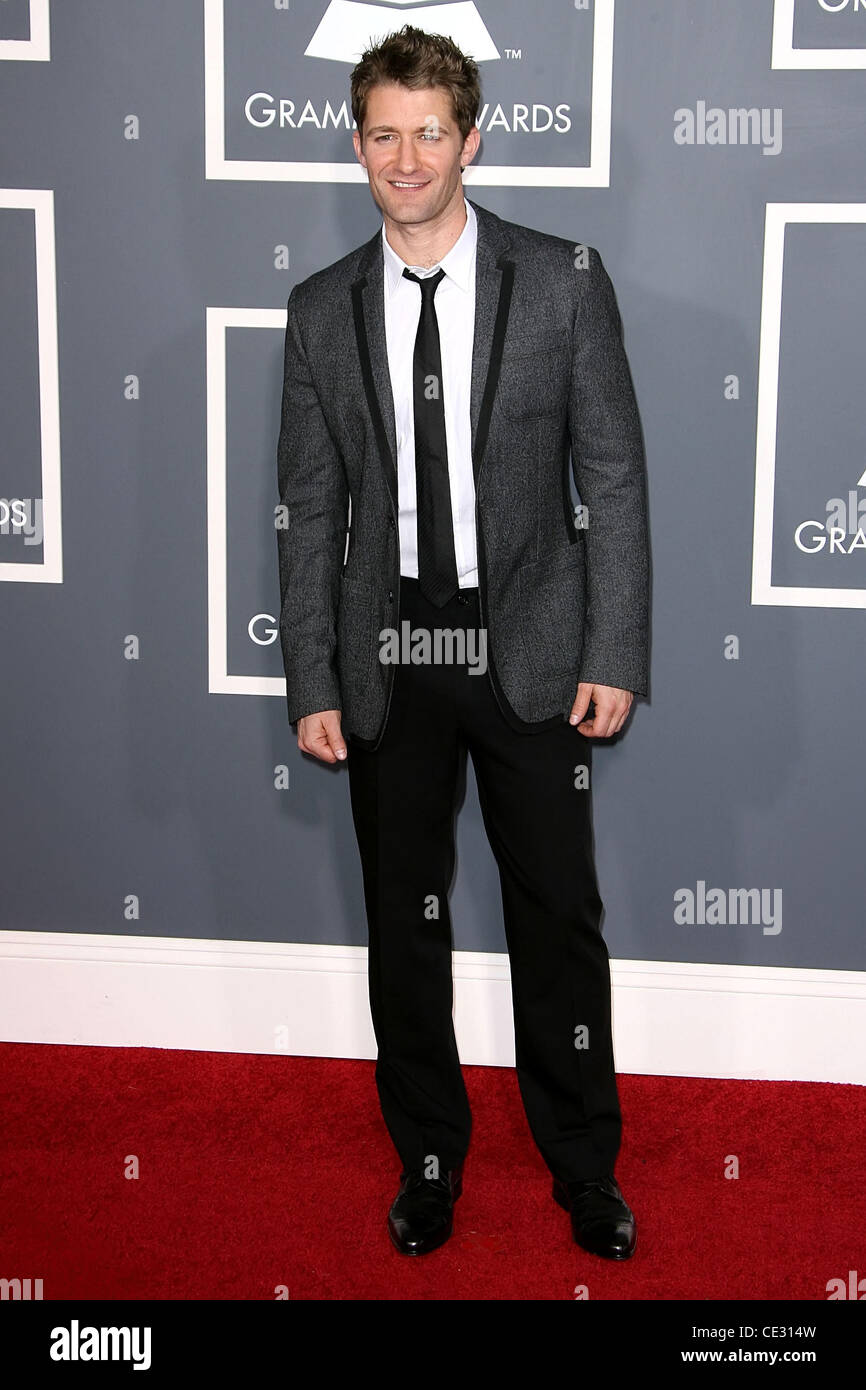Matthew Morrison The 53rd Annual GRAMMY Awards at the Staples Center ...