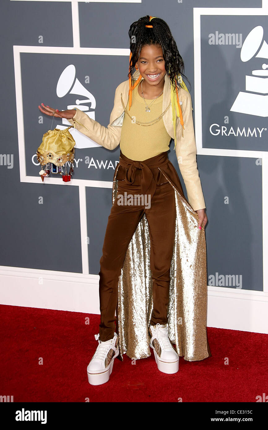 Willow Smith The 53rd Annual GRAMMY Awards at the Staples Center - Red ...